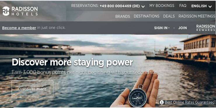 Radisson Hotels Special Offers